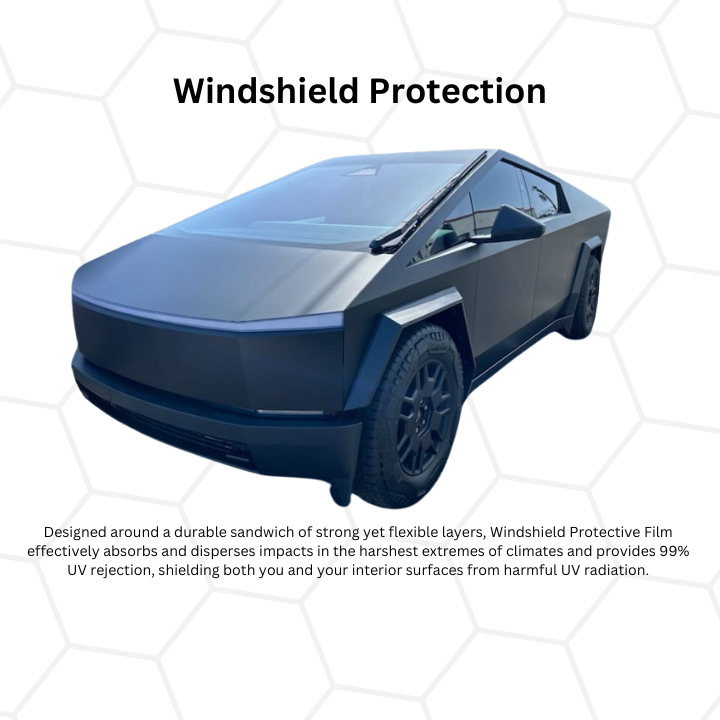 CyberTruck Windshield Protection | Silicon Valley Autospa - Concierge Automotive Services